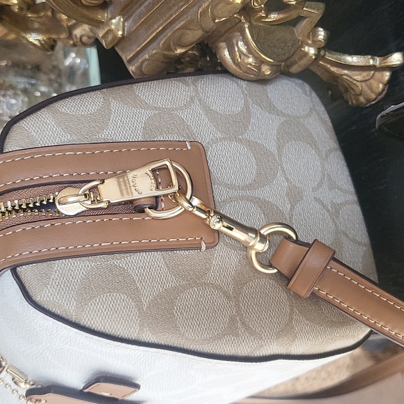 Coach | Bags | Big Sale Now Coach Rowan Blocked Signature Twotone ...